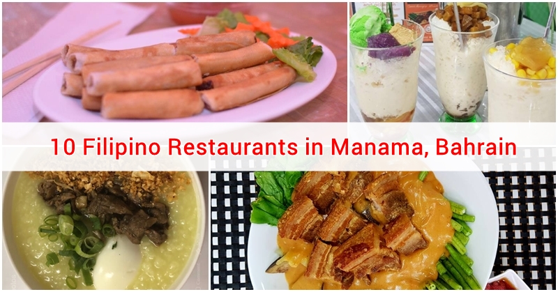 10 Filipino Restaurants in Manama, Bahrain - Bahrain OFW
