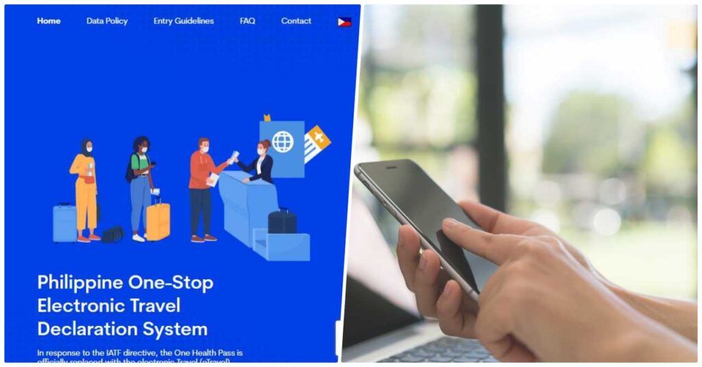 Register Online at eTravel.GOV.PH Travel Pass to the Philippines ...